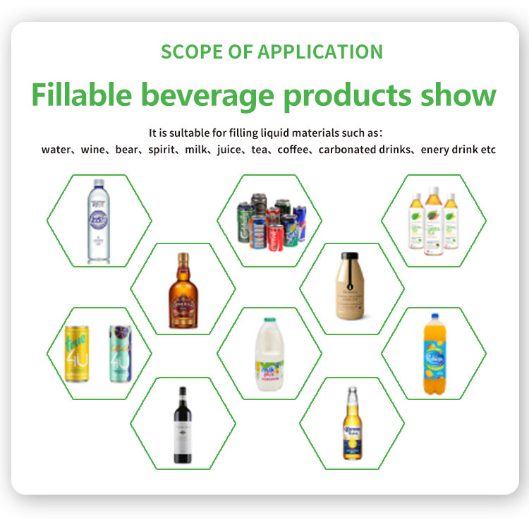 Automatic 12-head glass bottle liquid filling machine - Chlbpack