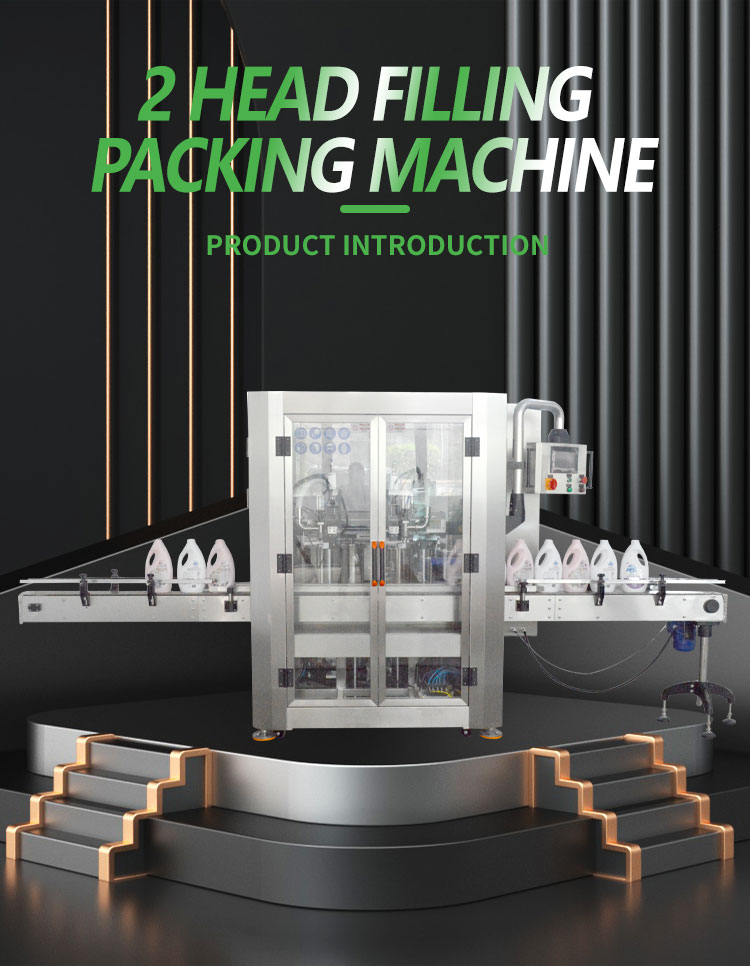 Multi-functional 2-head bottle filling machine - Chlbpack