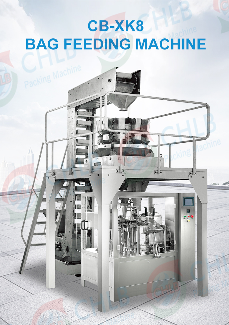 Pre-made bag to bag packaging machine - Chlbpack