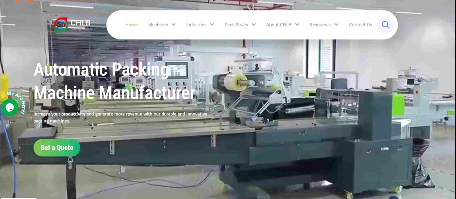 Top 10 Vertical Form Fill Seal Machine Manufacturers Worldwide - Chlbpack
